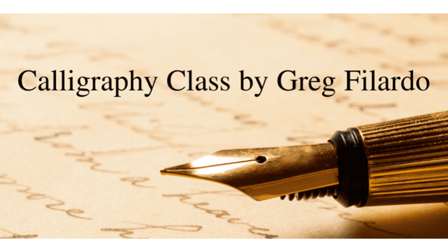 Calligraphy Class | St. Joseph, MO Convention & Visitors Bureau