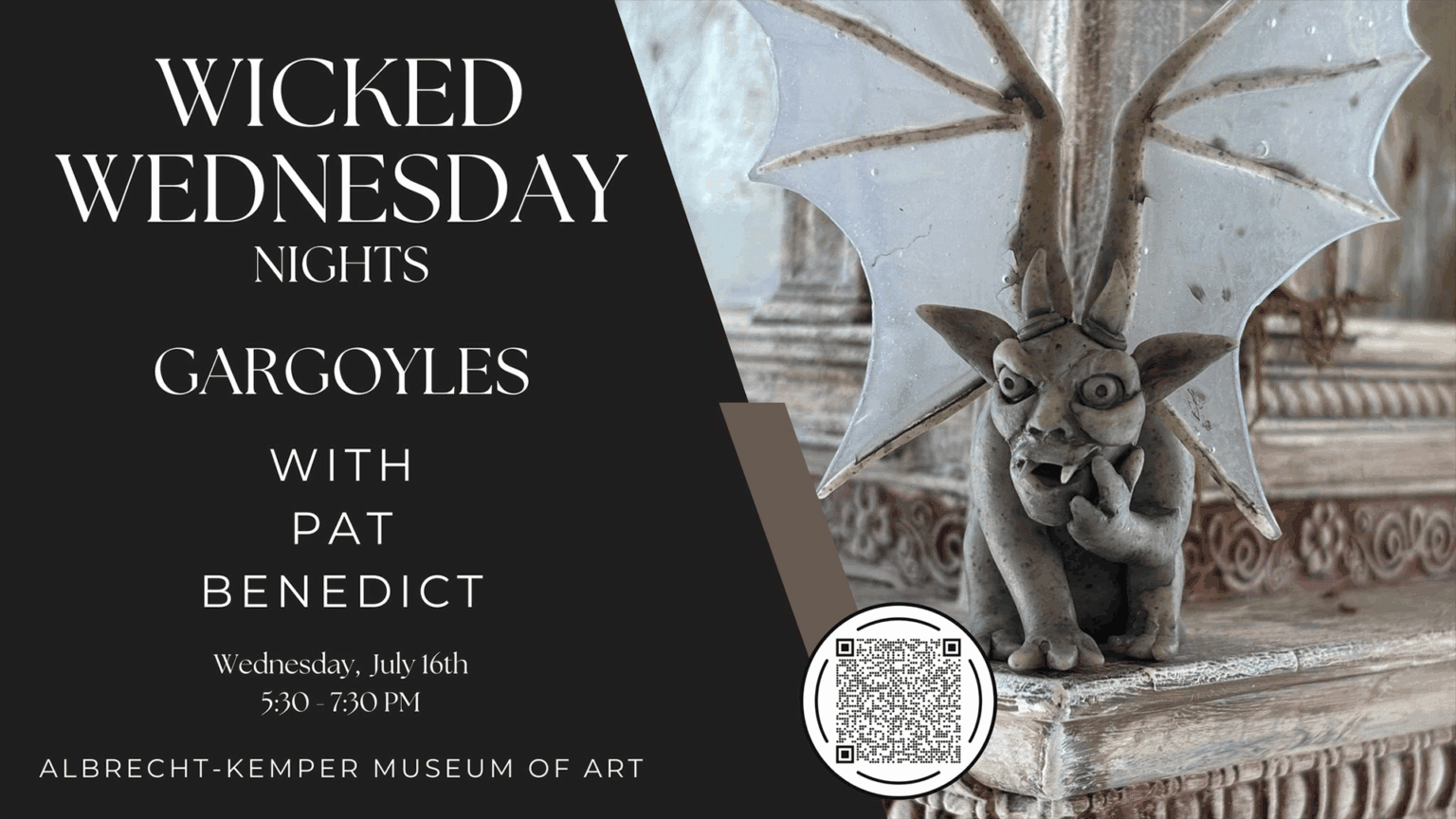 Wicked Wednesday Nights Gargoyles with Pat Benedict | St. Joseph, MO ...