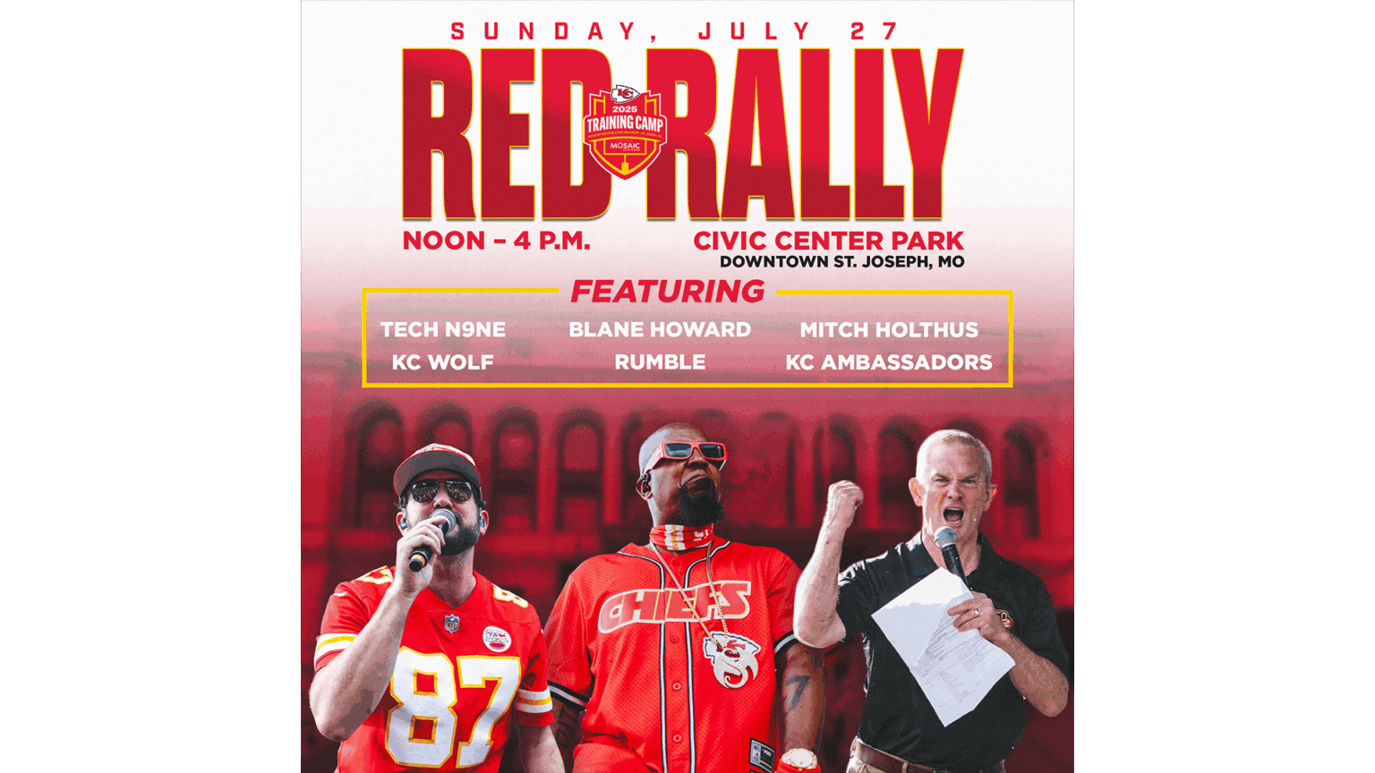 Red Rally 2025 | St. Joseph, MO Convention & Visitors Bureau